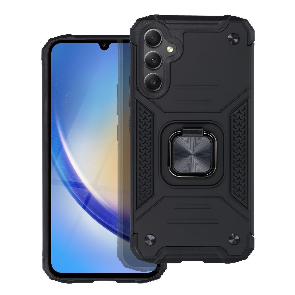 Telefontok Samsung Galaxy A55 5G - Nitro Ring Armor - fekete gyűrűs ...
